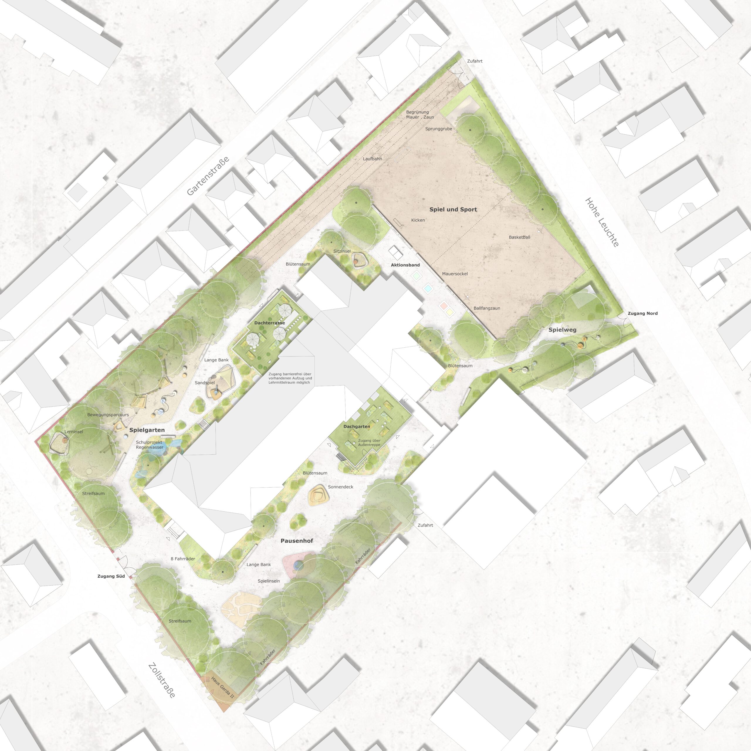 Erfolg beim freiraumplanerischen Realisierungswettbewerb "Schulhof der ...